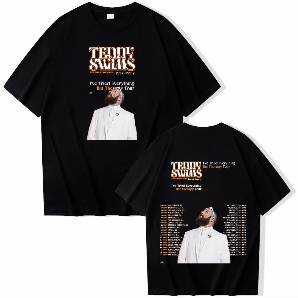 Click here for Fengzan Teddy Swims Tour 2025 T-Shirt Unisex Short... prices