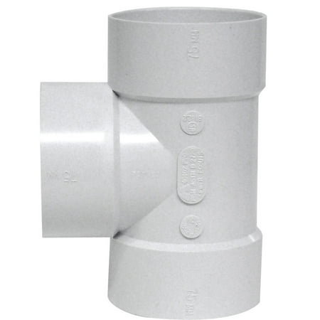 3" Hub x Hub x Hub PVC Sewer Tee | Walmart Canada