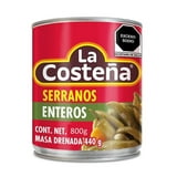 Pack de 12 Chiles La Costeña Serranos de 800g La Costeña Chiles La ...