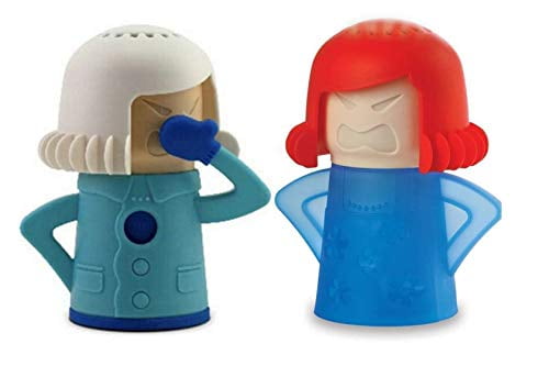 Angry Mama Microwave Steam Cleaner and Cool Mama Fridge Odor Absorber ...