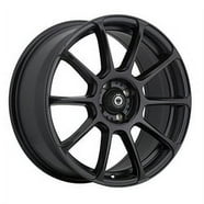 Konig OS Oversteer Gloss Black 16x7.5 5x4.5 45mm (OS67514405) - Walmart.com
