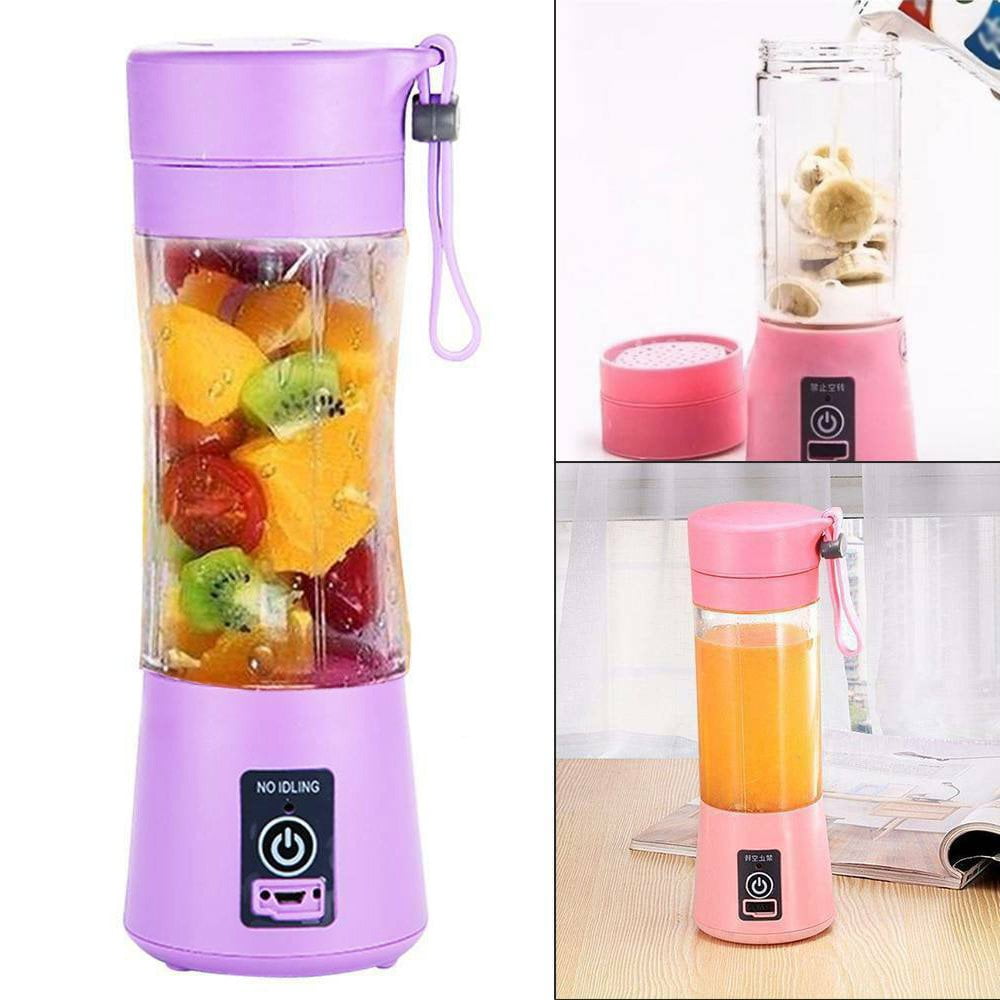 Portable USB Fruit Juicer Shaker Bottle Electric Juicer Smoothie Maker ...