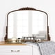 Shyfoy Large Arch Wall Mirror Ornate Mirror for Living Room Decor ...