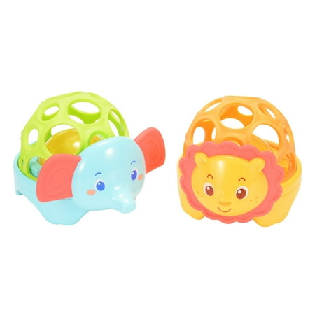 Soft Baby Animal Ball Toy with Light and Sound Educational Toys (6 ...