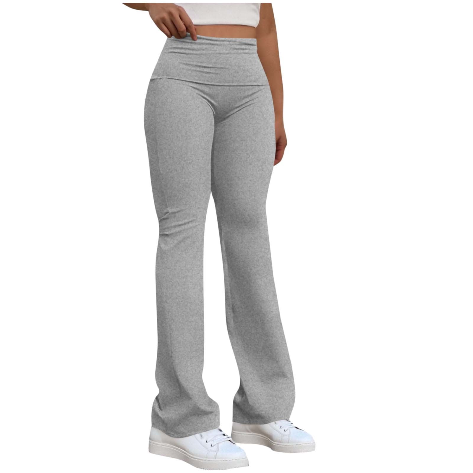 Click here for Biudgviw Flare Yoga Pants For Women Plus Size Fold... prices