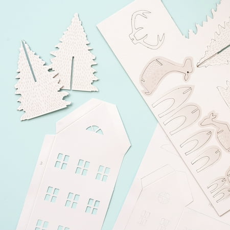 Dcwv Paper Projects-Winter Village - Makes 7 Buildings | Walmart Canada