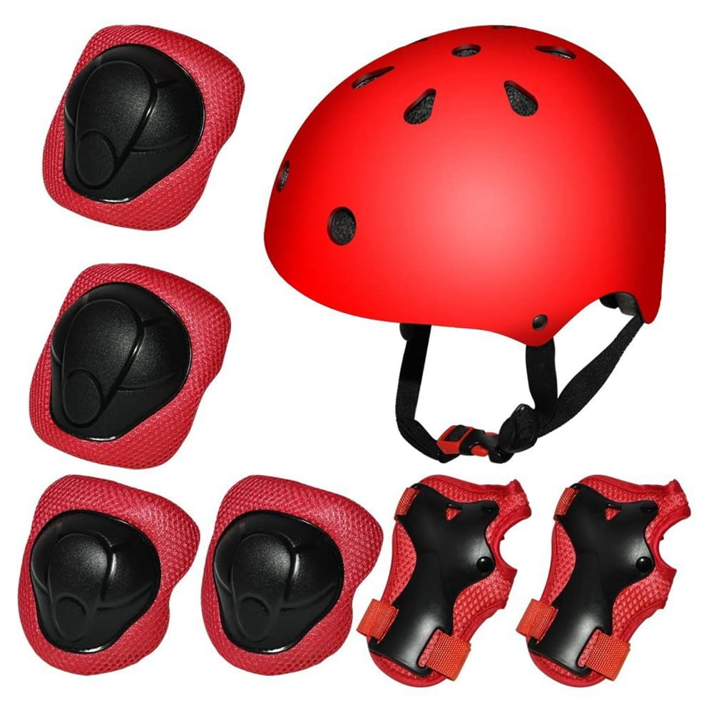 SAYOO 7PCS/ Set Toddler Children Baby Roller Skating Protective Gear ...