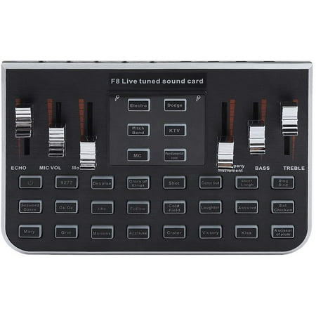 "Live Sound Card, Portable USB Sound Card for Live Mobile Phone ...