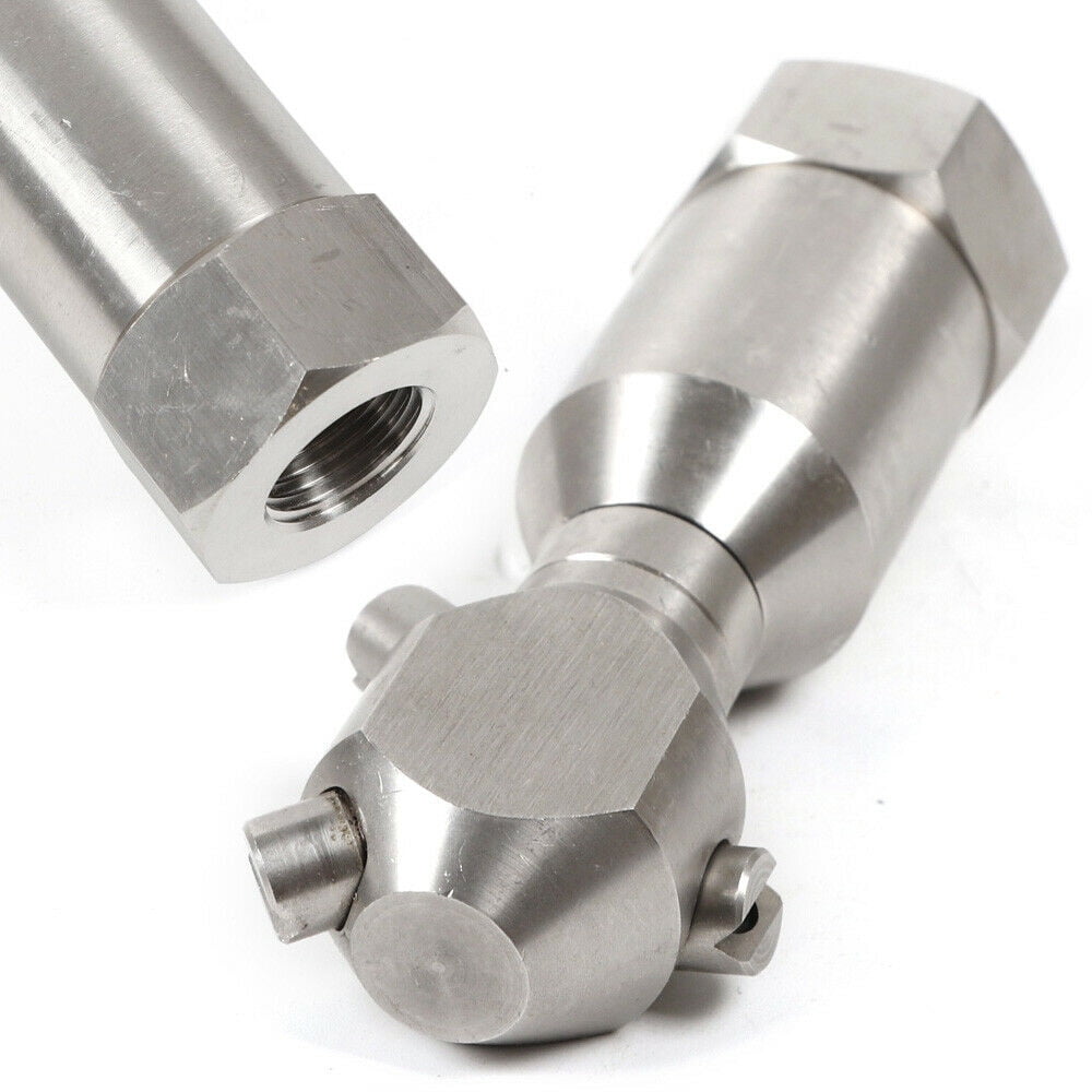 1/2" 360° Degree Rotating Spraying Tank Hardened Stainless Steel ...