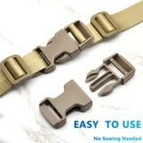 1 inch Buckles Straps Set with 10 Yards Nylon Webbing Strap,10 pcs ...