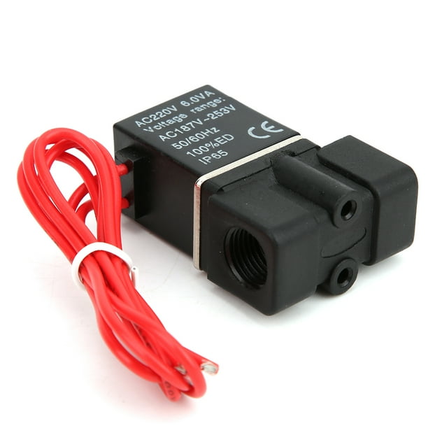 2 Position 2 Way Solenoid Valve, Solenoid Valve, Class F Seal Performance For Air, Water, Oil ...