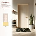 Flatwoven High Traffic Area Rug, Elegant Bug Inspired Design with ...