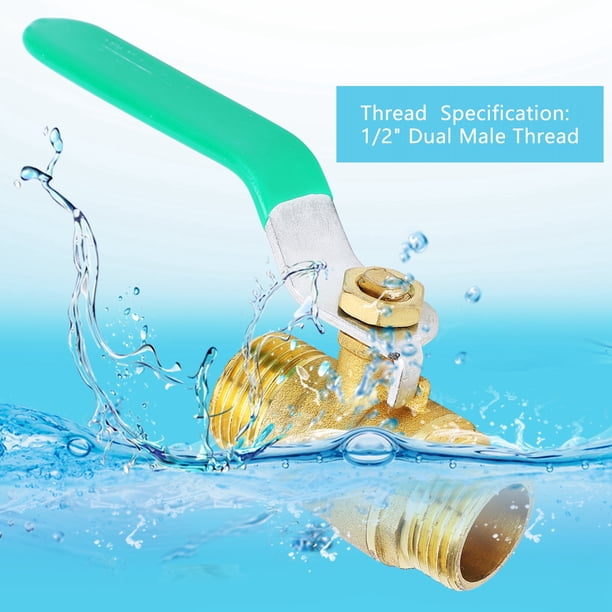Brass Water Valve, Durable Ball Valve Practical For Indoor Gas Piping ...