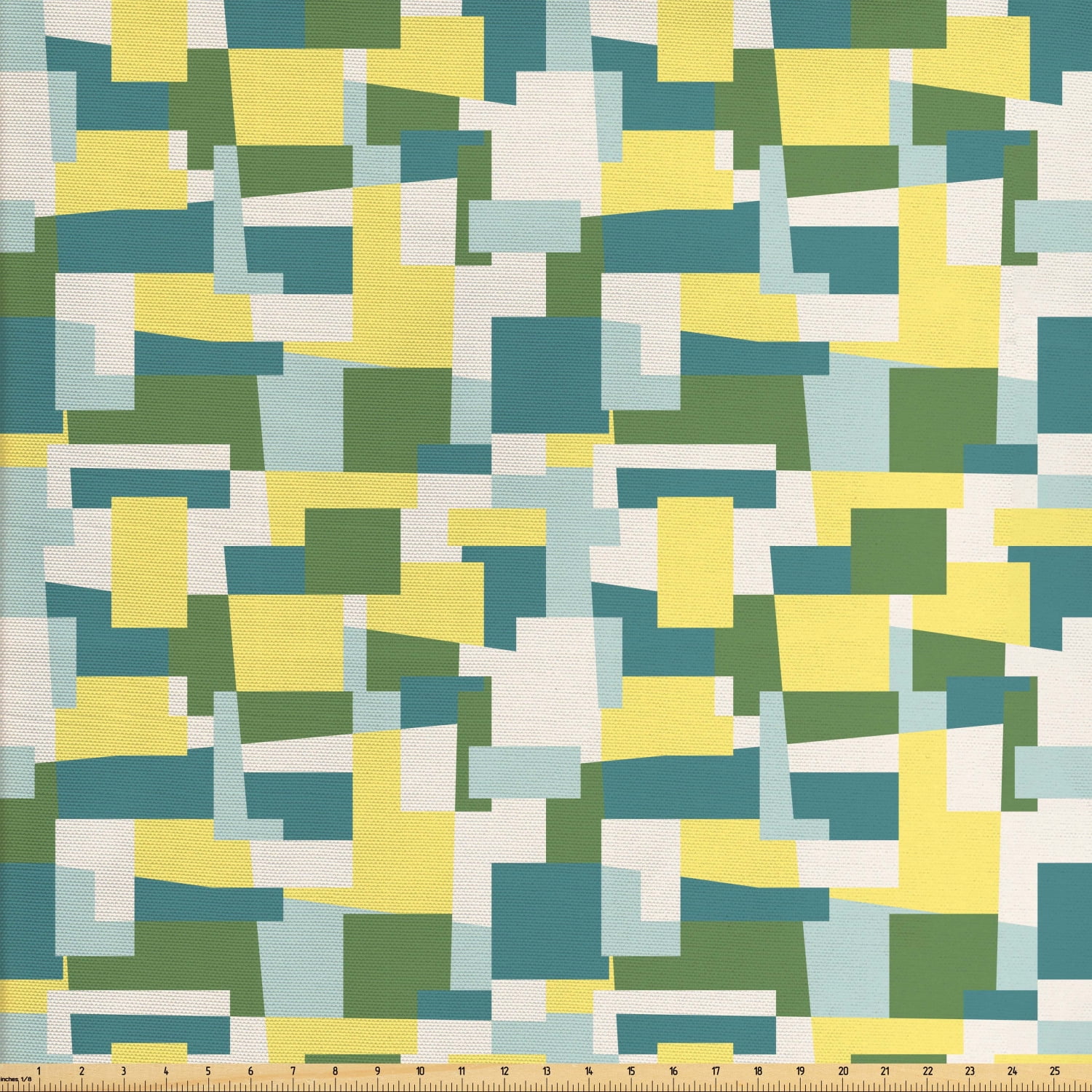 Abstract Sofa Upholstery Fabric by the Yard, Contemporary Art Pattern ...