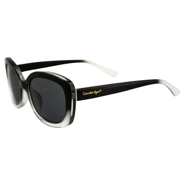 Islander Eyes Dominica Polarized Sunglasses for Women Gradient Black ...