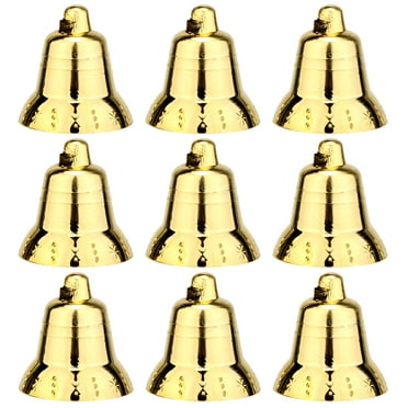 SciencePurchase 6 Assorted Mini Brass Bells with Loops for Hanging ...