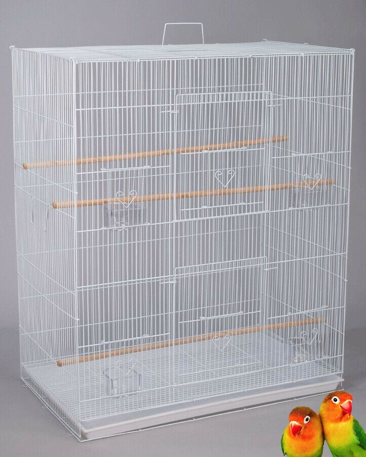 X-Large Flight Bird Breeding Breeder Cage With 3/8-inch Bar Spacing for ...