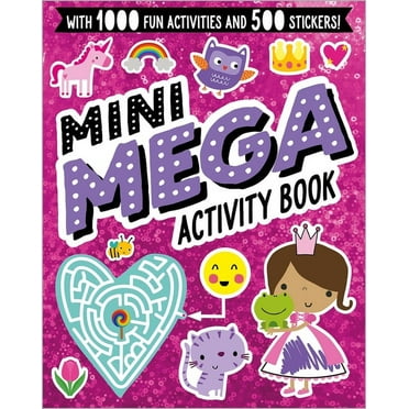 My Mega Sticker Book: My Mega Activity Book (Paperback) - Walmart.com
