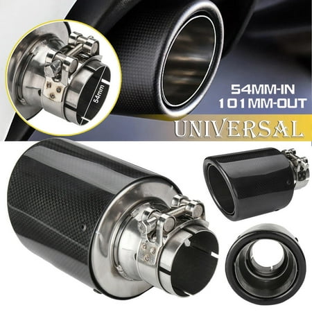 Tail Pipe Bevel Edge Anti-corrosion Glossy Curved Car Muffler Tip ...