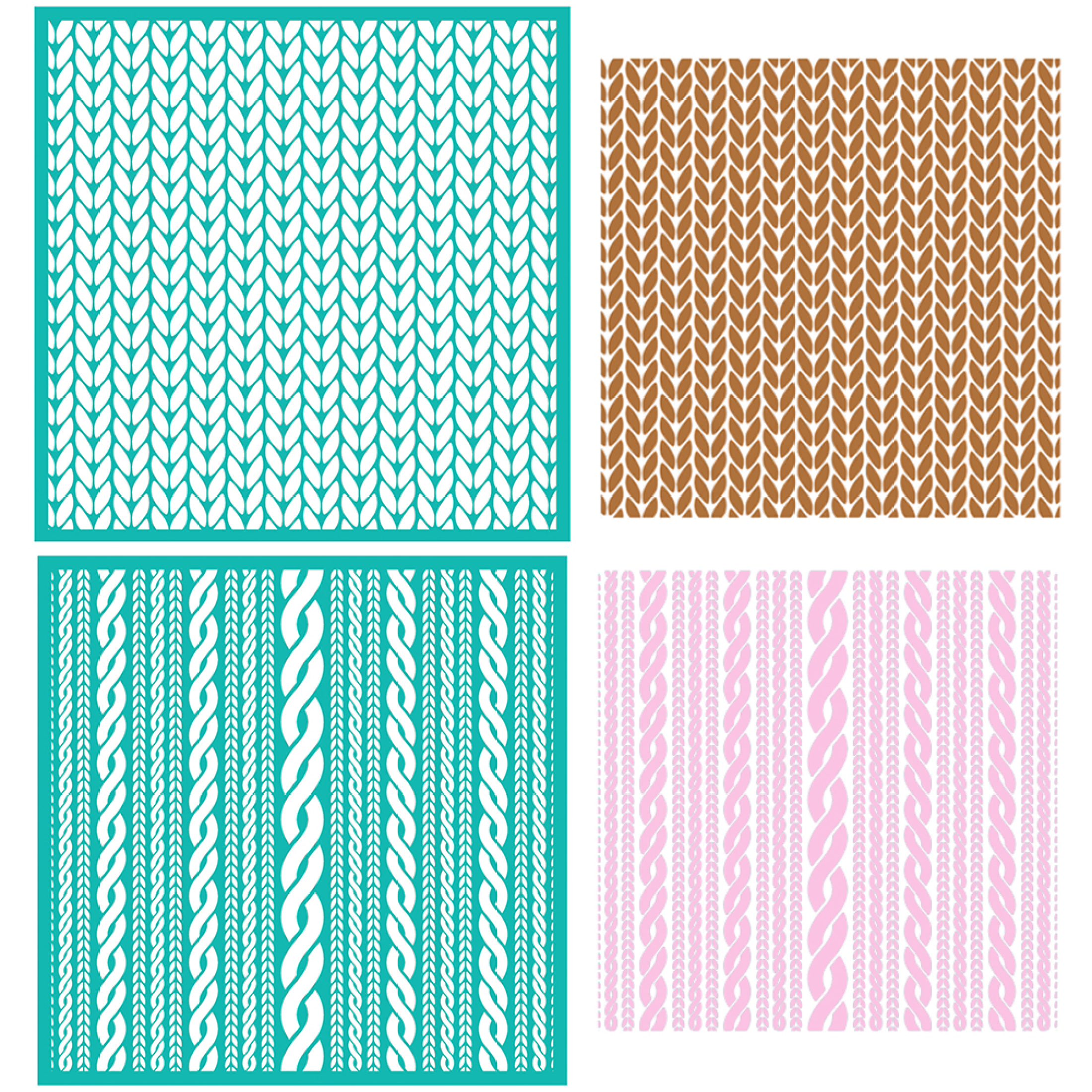 EUBUY Screen Printing Template Diy Adhesive Can Reused Polymer Clay ...