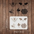 Bee Honeycomb Stencil in Large Sizes Reusable DIY Art Painting Honey Comb, Stencil Decoration ...