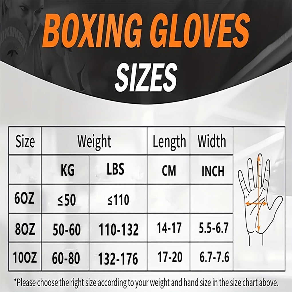 Enqiretly Wide Application MMA Punch Bag Training Mitts Comfortable And Breathable Reliable Hand Protection 6OZ B1 Blue