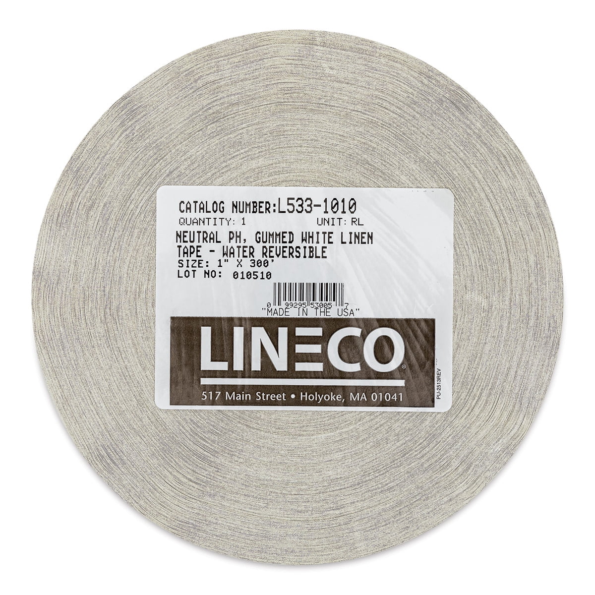 Lineco Gummed Linen Tape - 1" x 300 ft, White - Walmart.com