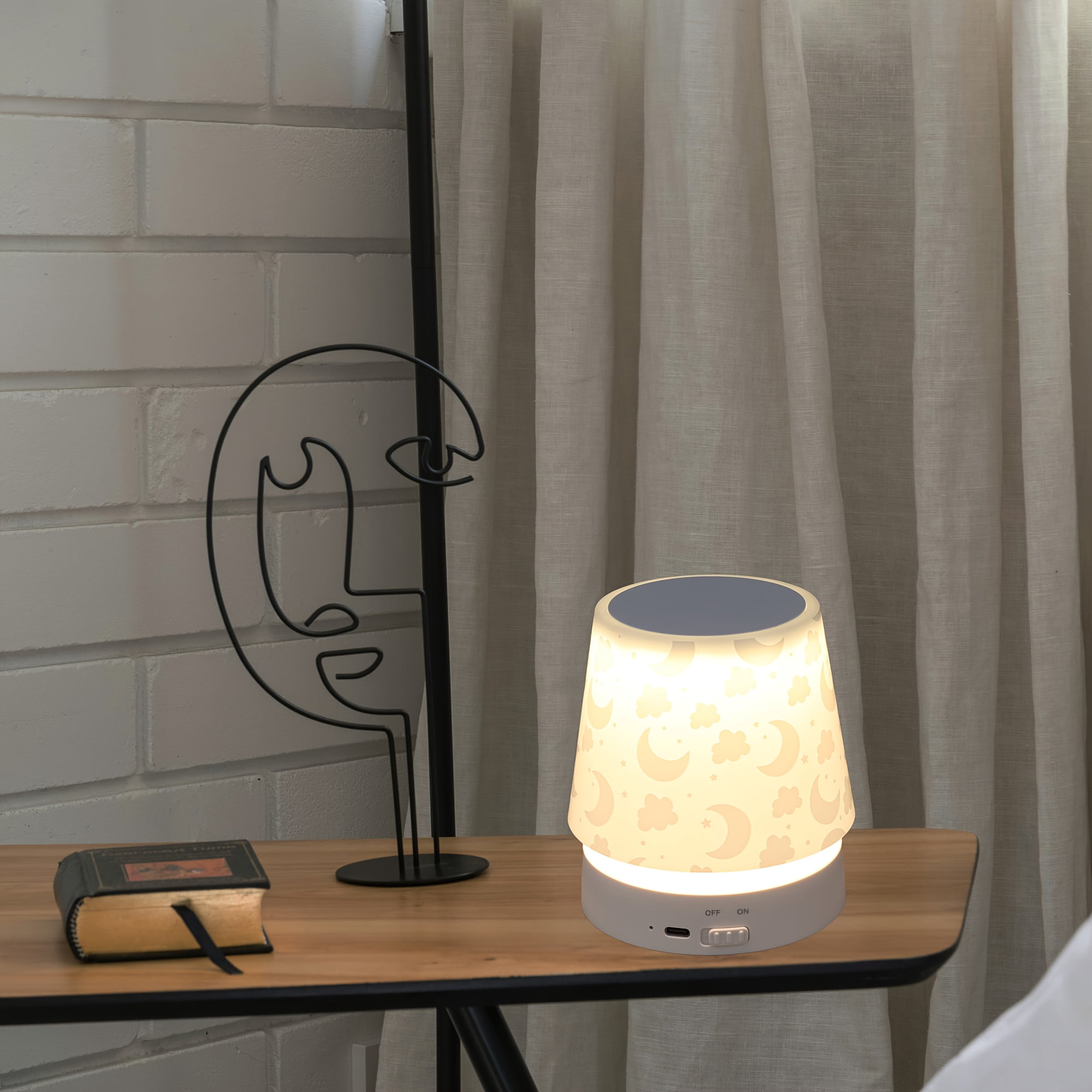 Click here for Unbranded 1pc Portable Wireless Dimmable Desk Lamp... prices