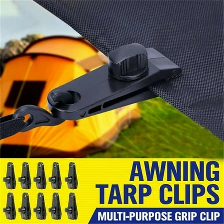 Tent Clamps Tarp Clips Tarp Clamps Lock Grip Tent Clamps For Tarps ...