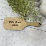 ziertyon Bald Man's Comb Funny Wooden Toothless Comb Brush Bald Hair ...