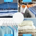 Lightweight Clear Full-Zipper Garment Bags, 24x32 Inch PEVA Breathable ...