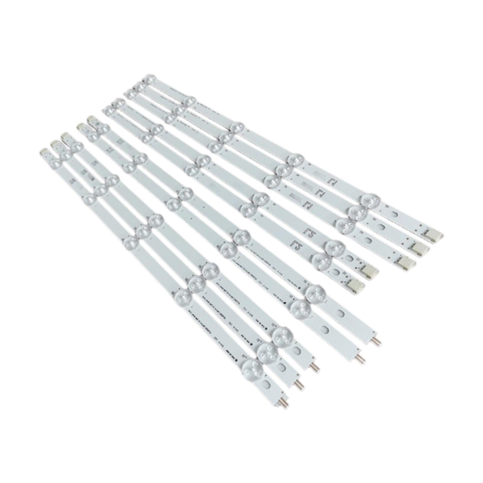 5 tiras de retroiluminación LED, accesorios para televisión ...