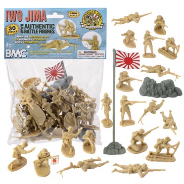 BMC WW2 D-Day Plastic Army Men - Utah Beach 40pc Soldier Figures ...