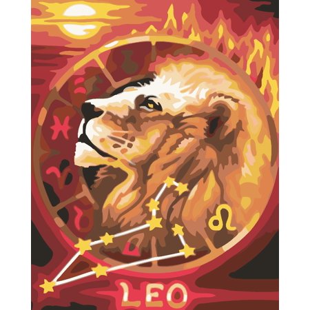 DIY Oil Painting Poster Big cats Cartoon Felidae Carnivore Graphics ...