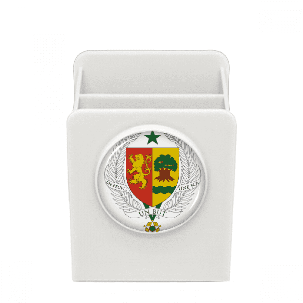 Senegal Africa National Emblem Desk Pencil Holder Cup Pen Organizer ...