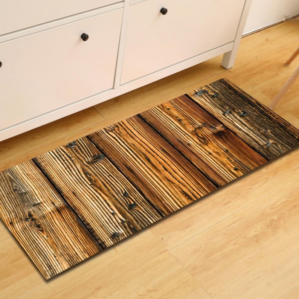 Overfox Kitchen Rugs and Mats Washable Non-Skid Rubber Kitchen Mats for ...
