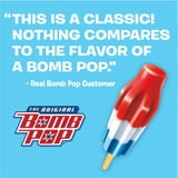 Bomb Pop Original Freeze Ice Pops, Frozen Freezer Dessert, 24 Pack ...