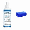 Bathroom Ceramic Cleaner Kit 100ml with Towel, Removes Limescale Soap ...