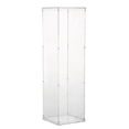 "BalsaCircle 40"" Clear Acrylic Display Box, Centerpiece Floor Standing ...