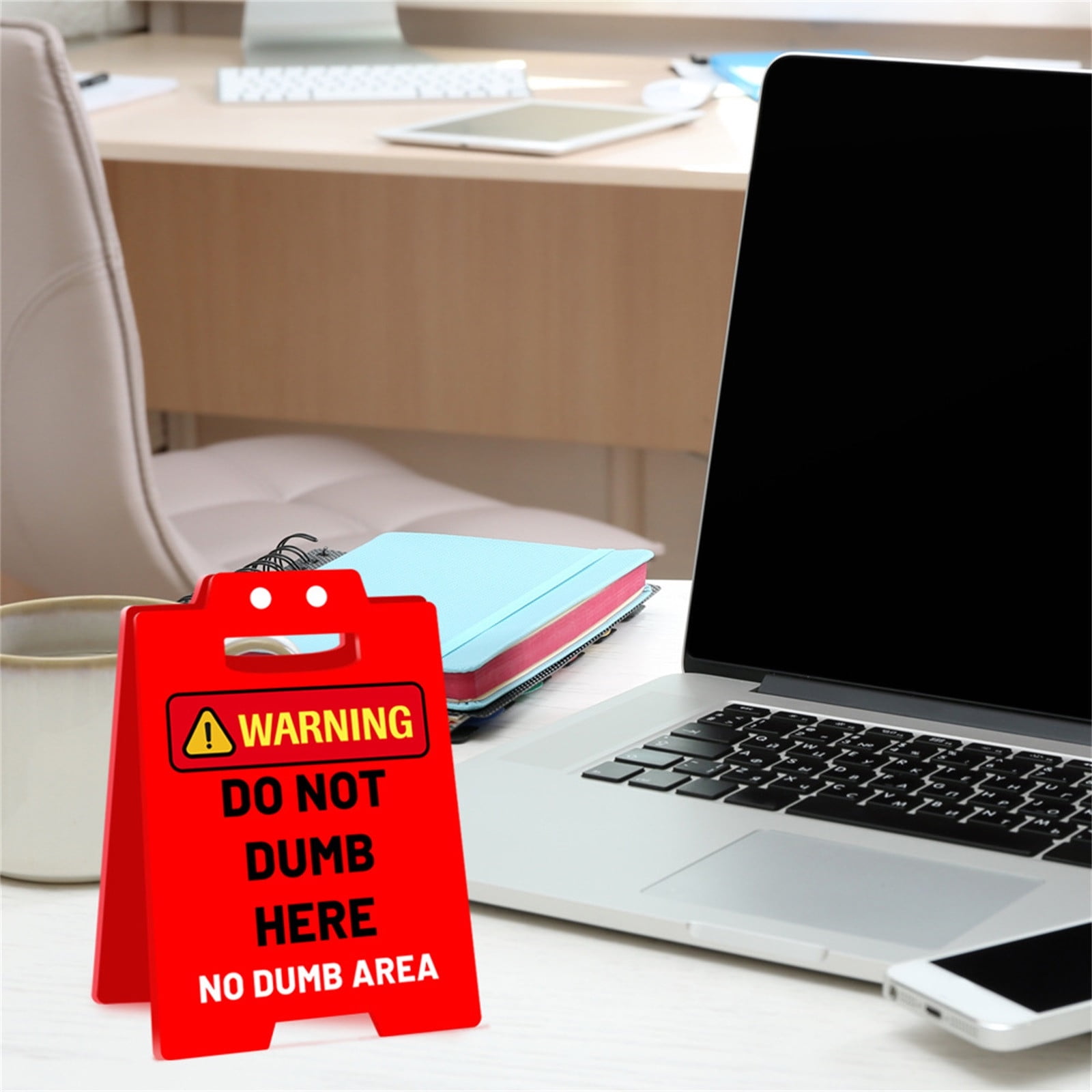 Xihbxyly Letrero Acrílico, Decoración Divertida para Escritorio de ...