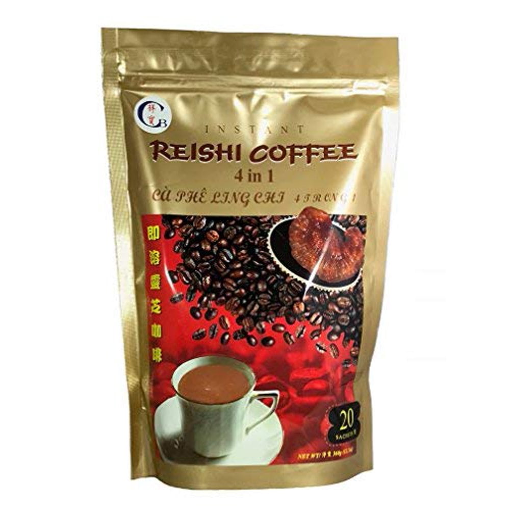(2 Pack) CB Instant Reishi Coffee 4 in 1 - 2 x 20 Sachets - Walmart.com ...