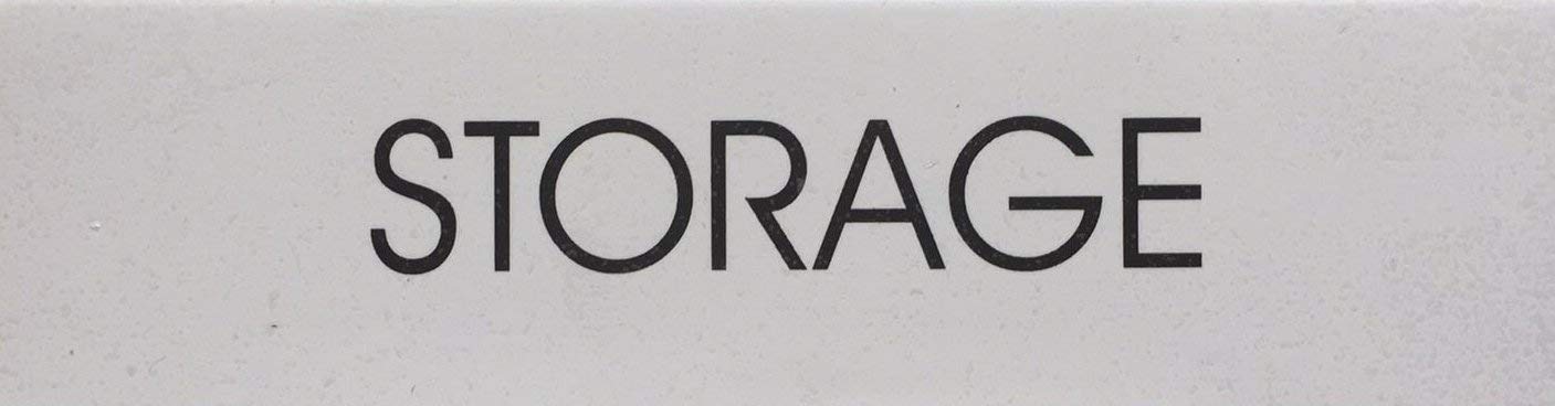 STORAGE (White-Aluminium sign ) - Walmart.com