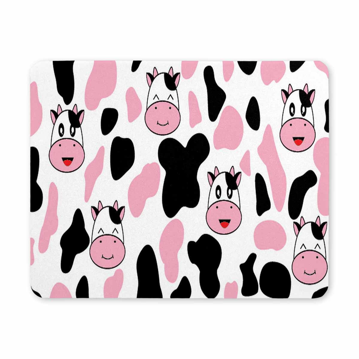 Cow Pattern Mouse Pad, Office Desk Accessories, Cow Mouse Pad, Desk ...
