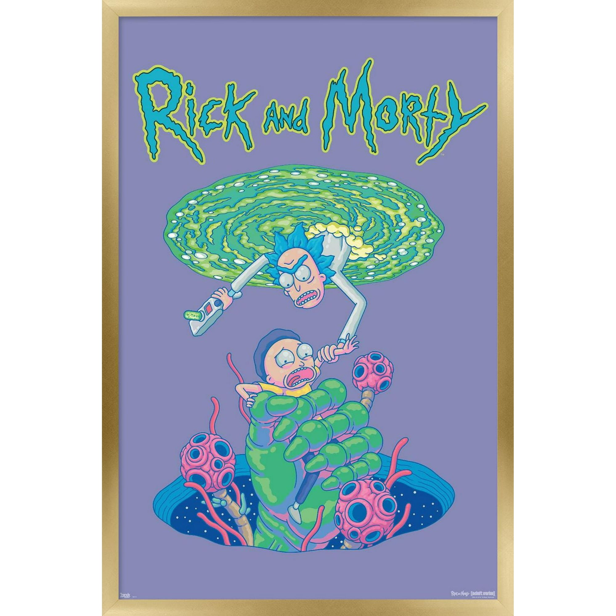 Click here for Trends International Rick And Morty - Portal Fall... prices