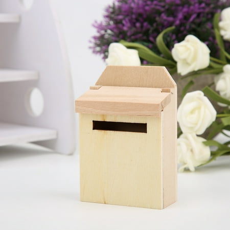 Dollhouse Decoration, Dollhouse DIY Mailbox, Non- And Safe Clamshell ...