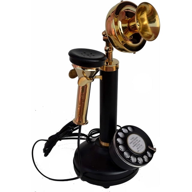 Vintage Antique Candlestick Rotary Dial Telephone/Antique Phone/Old ...