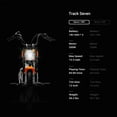 Track 7 36V Electric Dirt Bike, 350W Ride on Motorcycle with Twist Grip Throttle, Hand-Operated ...