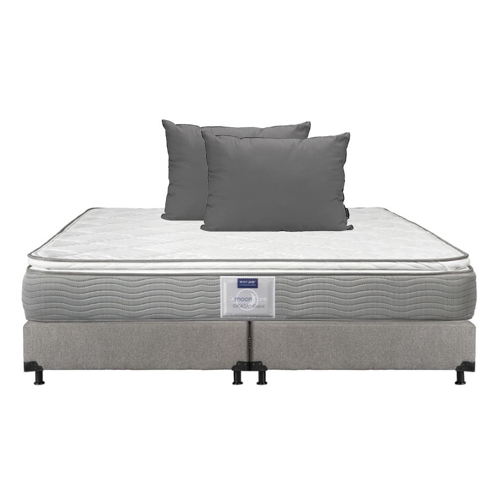Colchón King Size Cupra + Box + Almohadas 2Pack DICASA DICASA Cupra ...