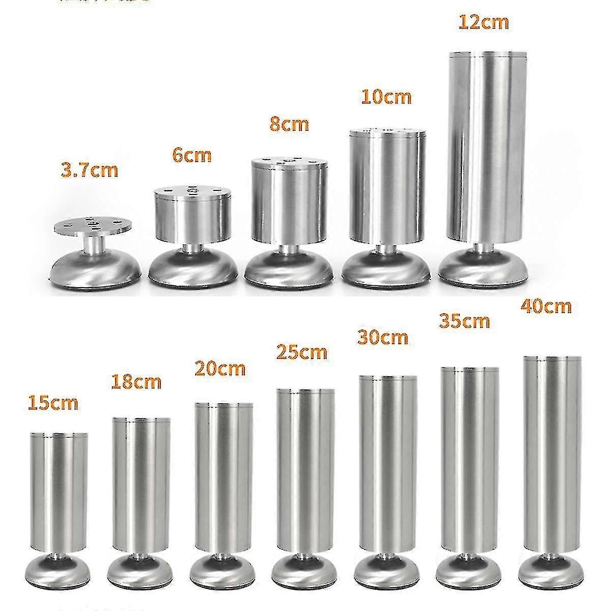Stainless Steel Furniture Legs Adjustable Sofa Legs Cabinet Table Feet ...