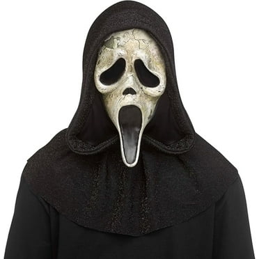 Fun World - Scream Halloween Scary Rhinestone Ghost Face Mask with ...